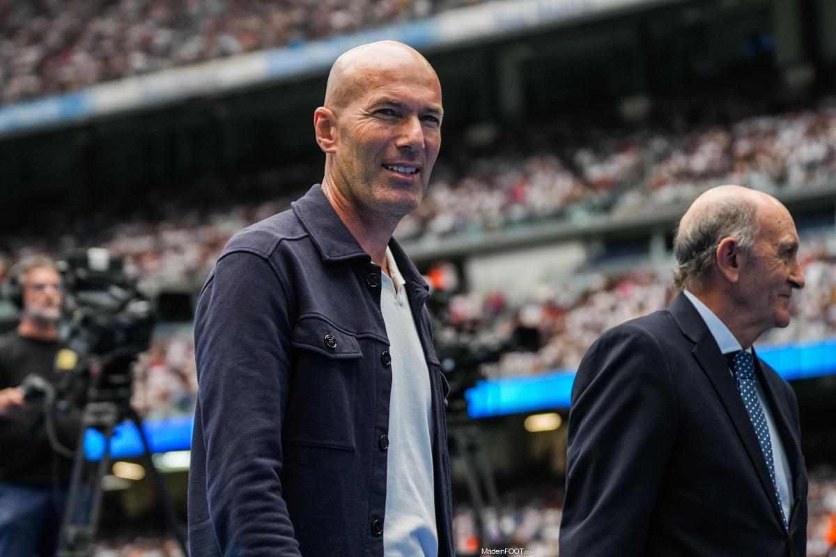 Zinedine Zidane (Real Madrid) : Statistiques / salaire / âge et origine